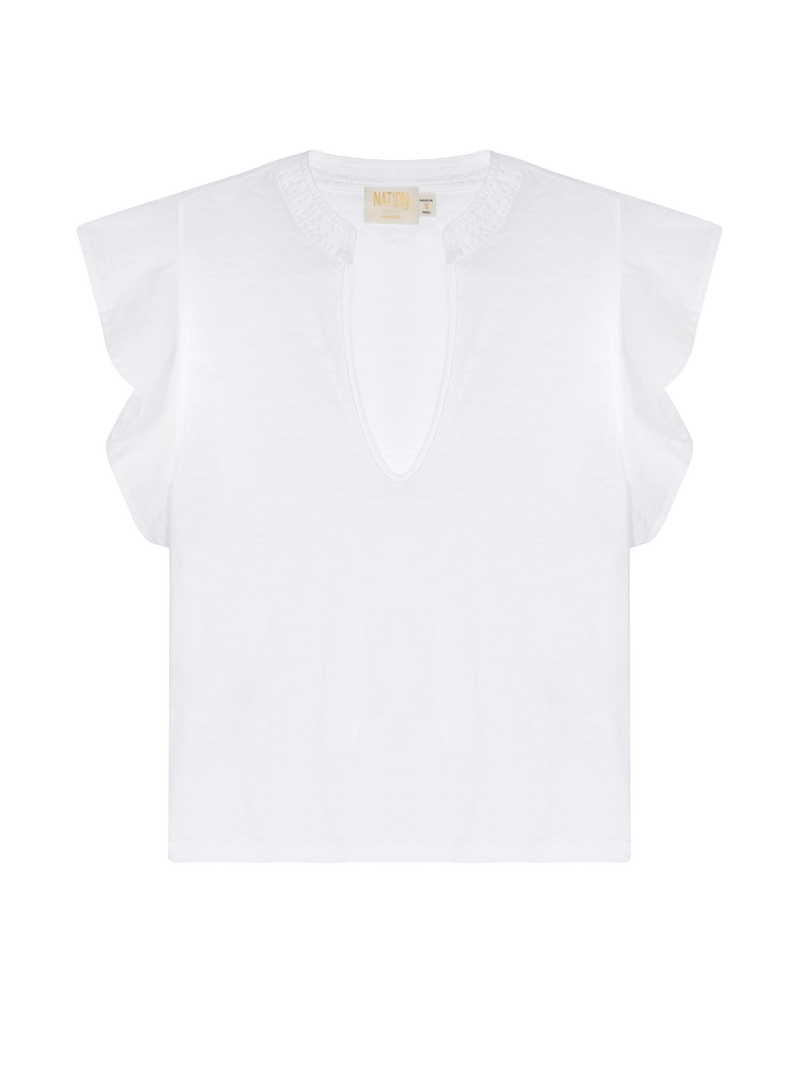 Constance Top - White | Nation Los Angeles