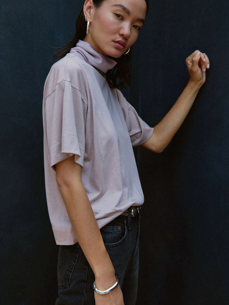 Fable Turtleneck - Whisper | Nation Los Angeles