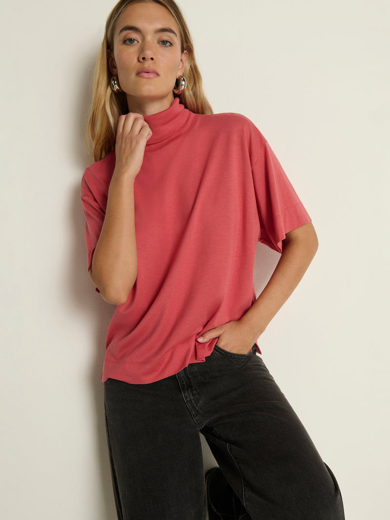 Fable Turtleneck - Brick | Nation Los Angeles