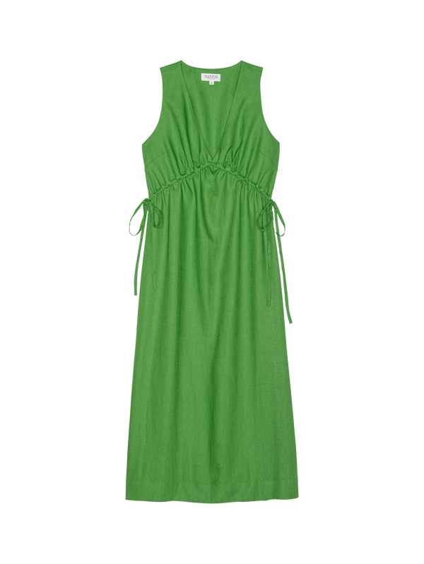 Haydee Midi Dress - Lime | Nation Los Angeles