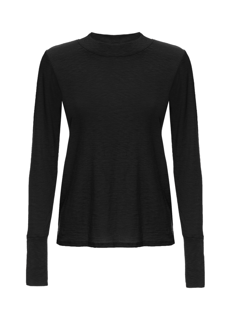 Joni Long Sleeve - Jet Black | Nation Los Angeles