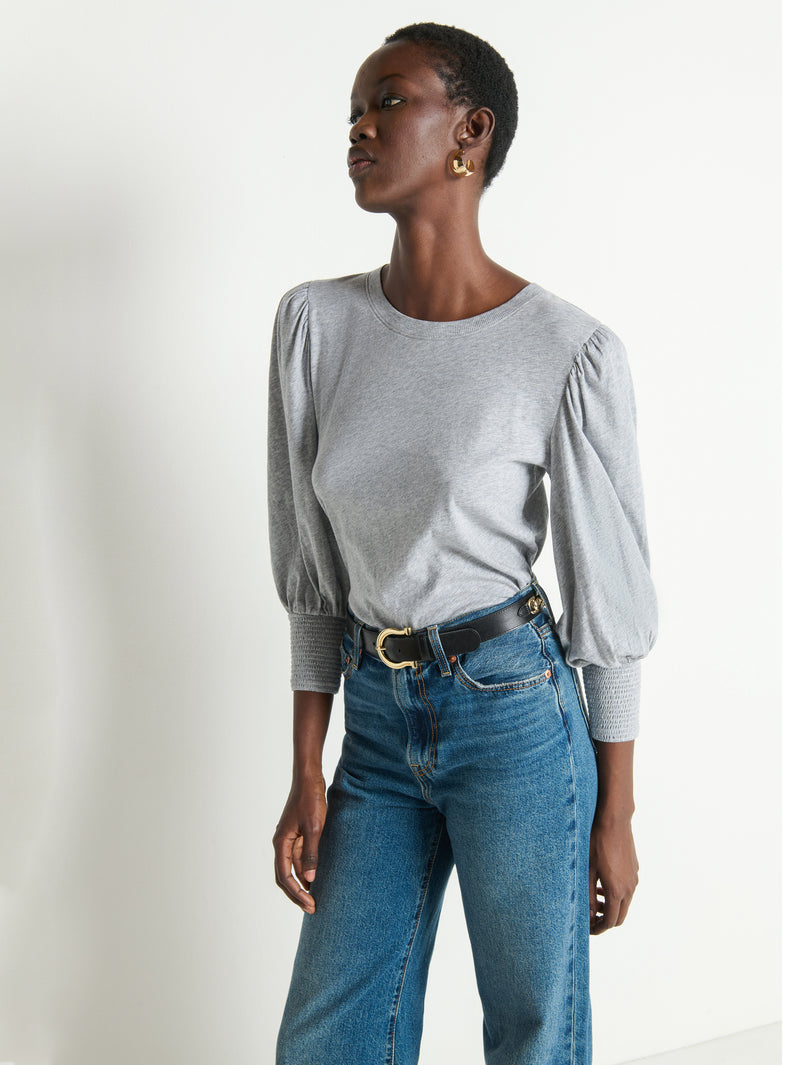 Loren Tee - Heather Grey | Nation Los Angeles