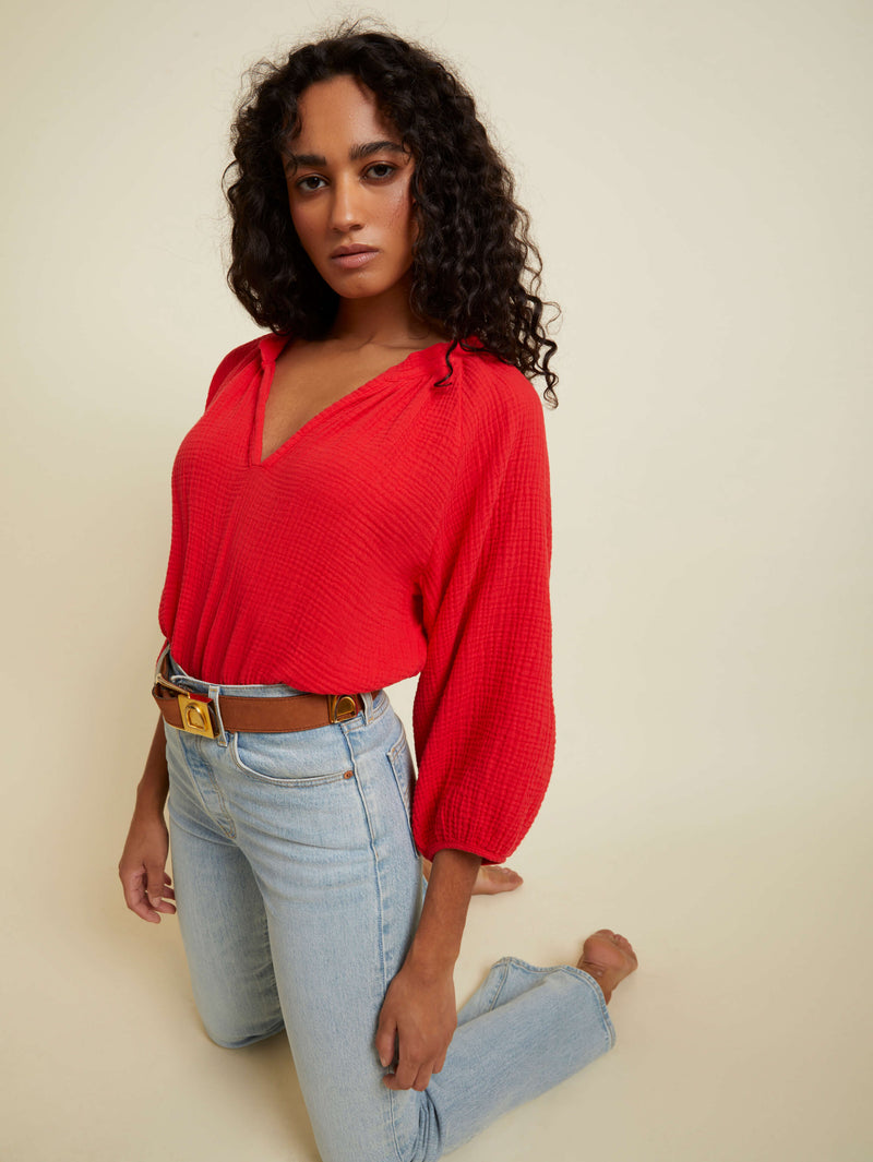 Mimi Peasant Top | Nation Los Angeles