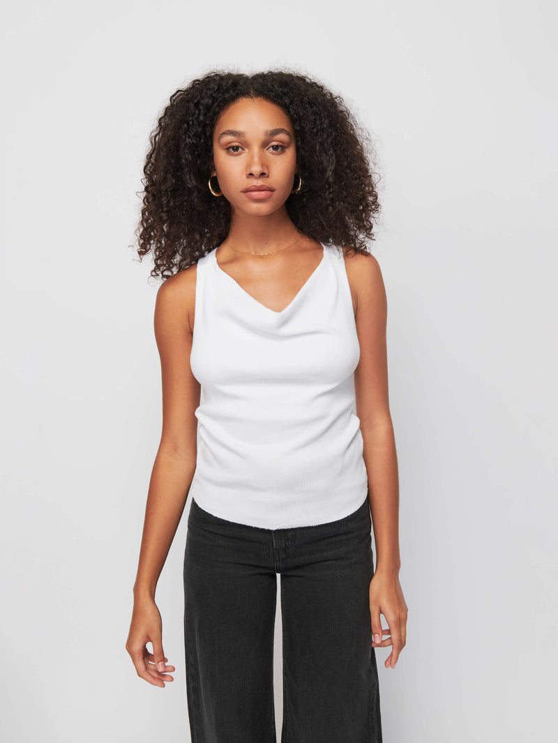 Tarin Tank - White | Nation Los Angeles