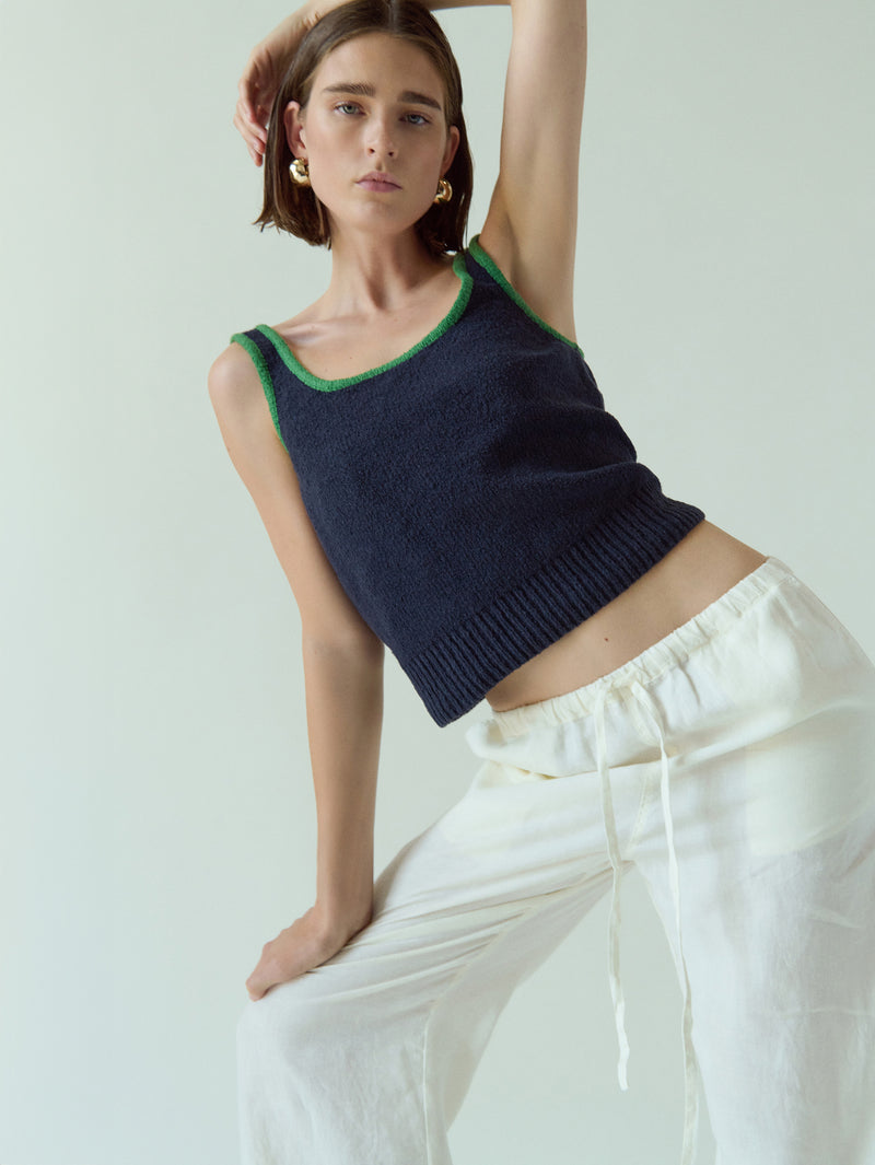Peggy Sue Sweater Tank - Night Sky | Nation Los Angeles