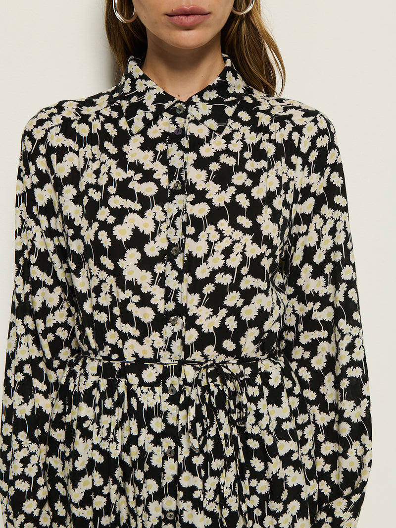 Sabreena Shirt Dress - Hazy Daisy | Nation Los Angeles