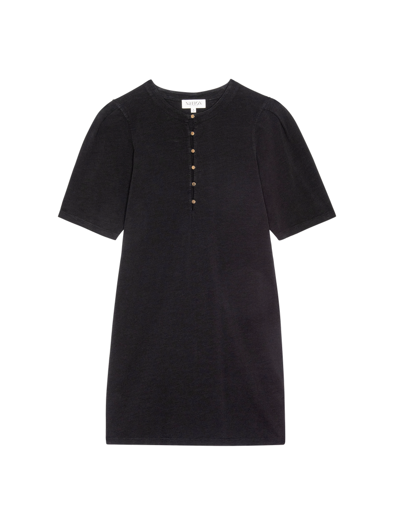 Sallie Mini Dress - Jet Black | Nation Los Angeles