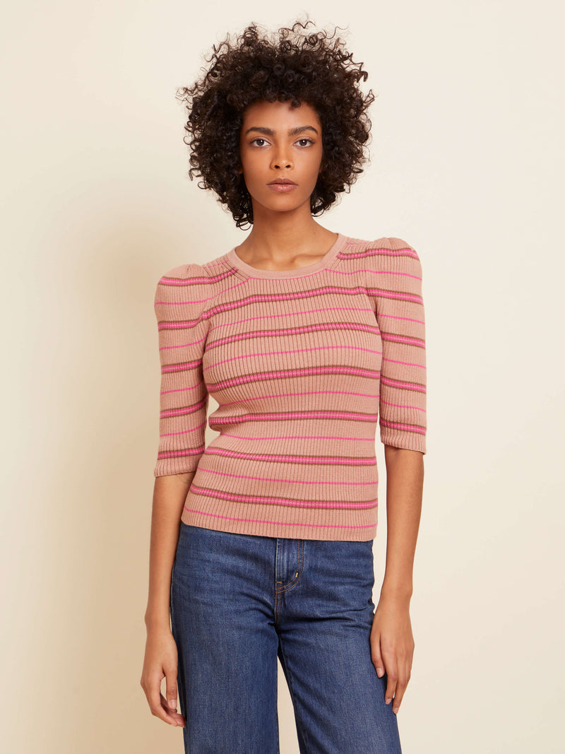Sarah Top - Bisou Stripe | Nation Los Angeles
