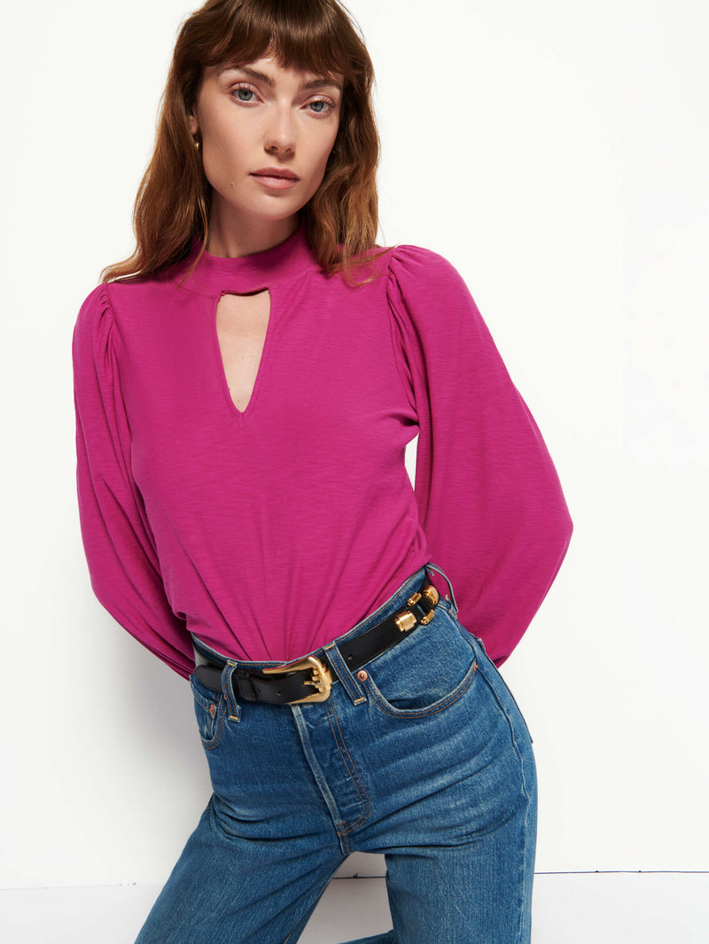 Shelby Long Sleeve - Miss Magenta | Nation Los Angeles