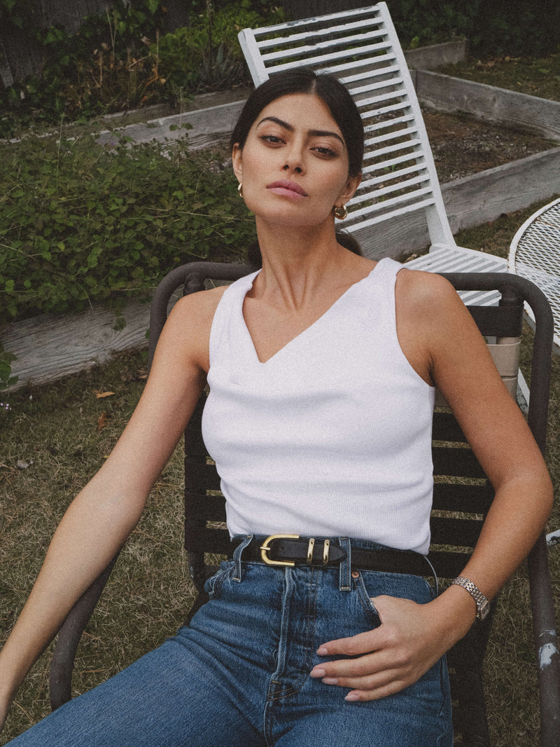 Tarin Tank - White | Nation Los Angeles