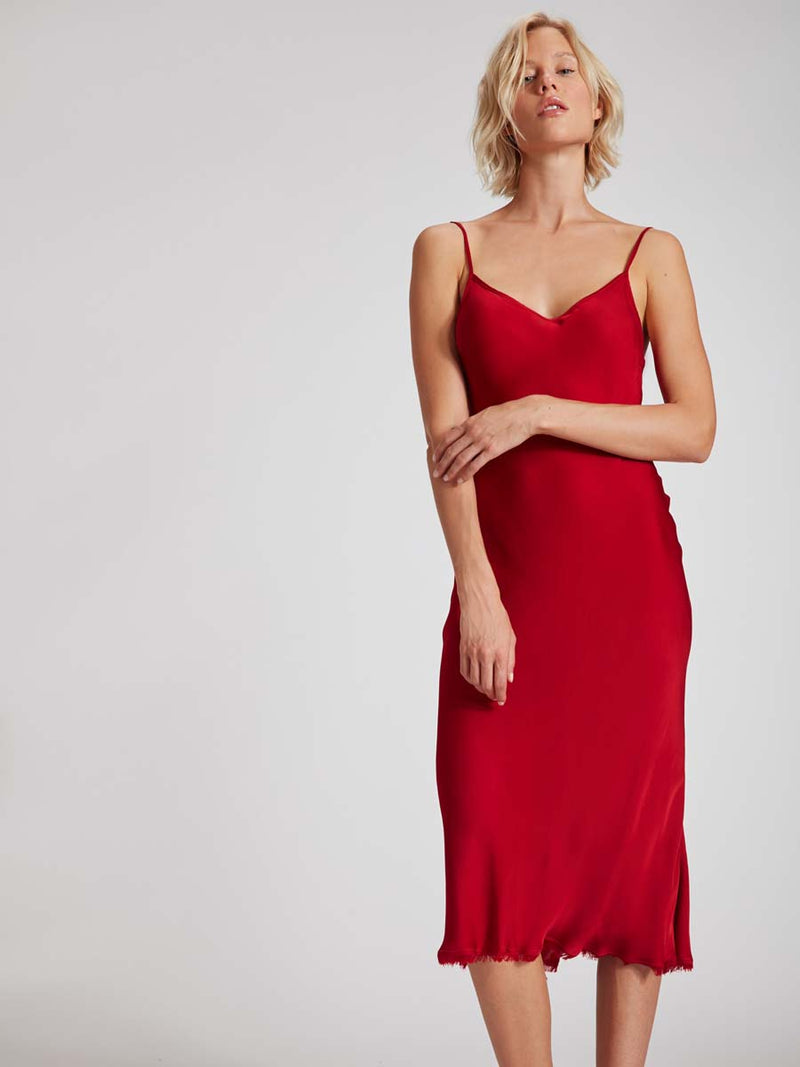 Sofia Slip - Crimson | Nation Los Angeles