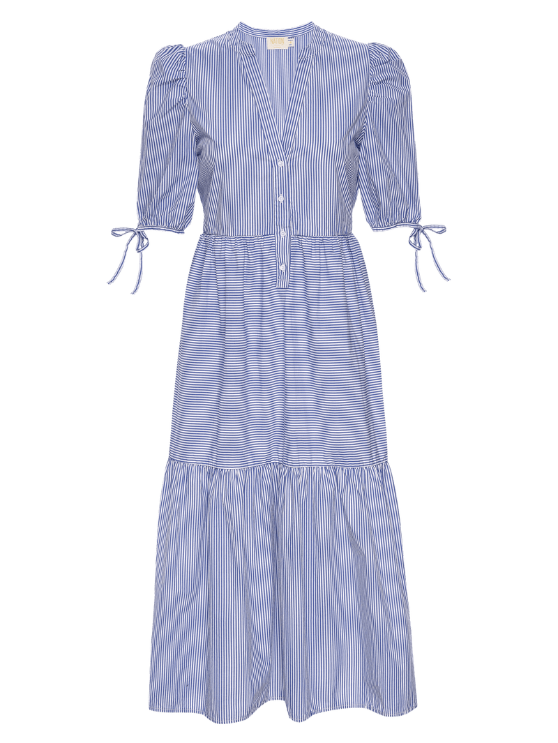 Dustin Dress - Banker Stripe | Nation Los Angeles